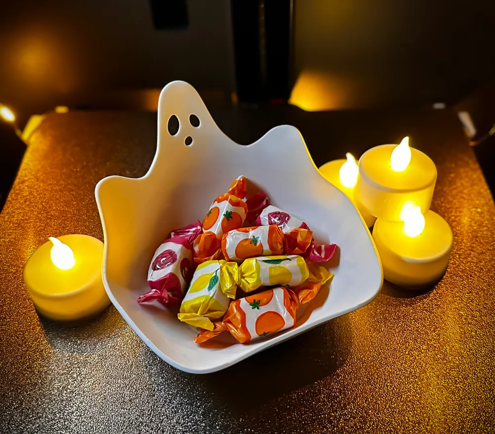 Halloween Ghost Bowl by shamix3d MakerWorld: Download Free 3D Models