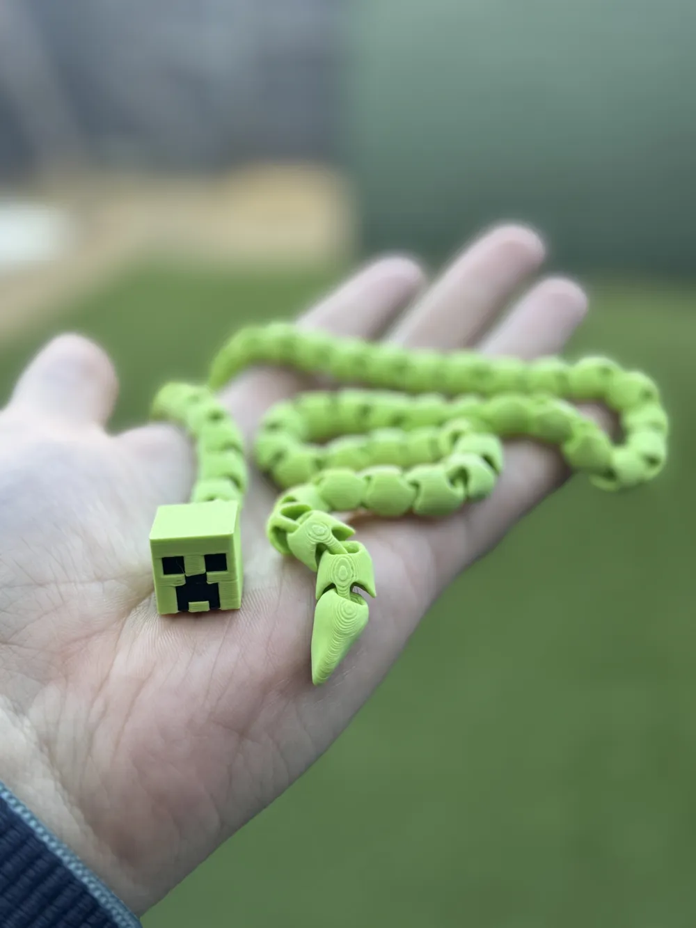 Creeper Flexi Snake "Longer" by Paulies Prints MakerWorld: Download ...