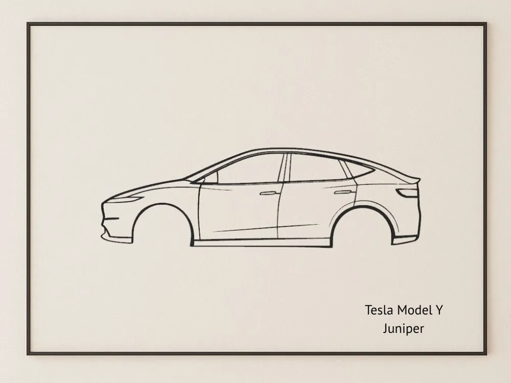 Tesla Model Y Juniper - Free 3D Print Model - MakerWorld