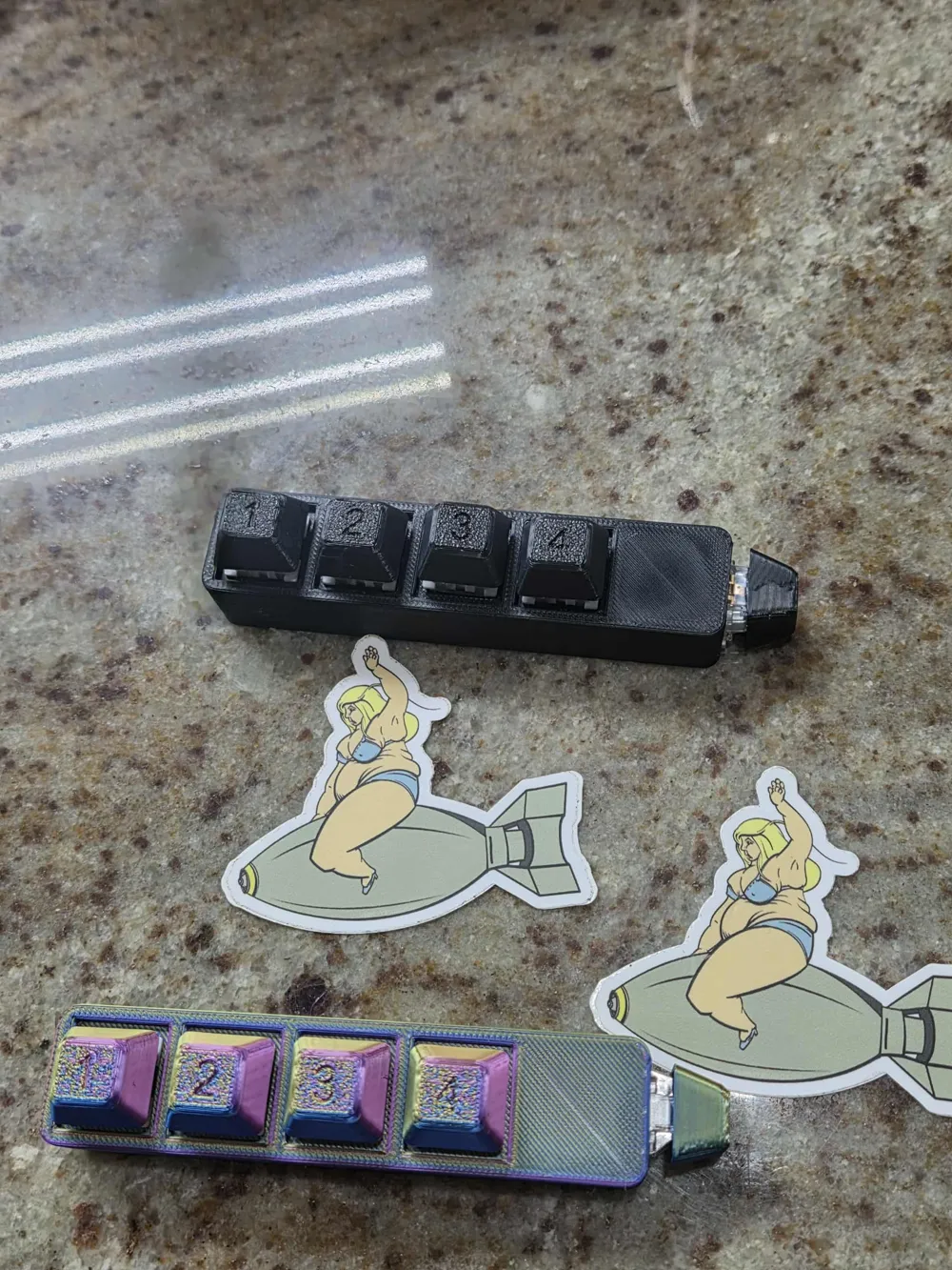 5-Finger Keyboard Clicker Fidget Toy by LinksLabs3D MakerWorld ...