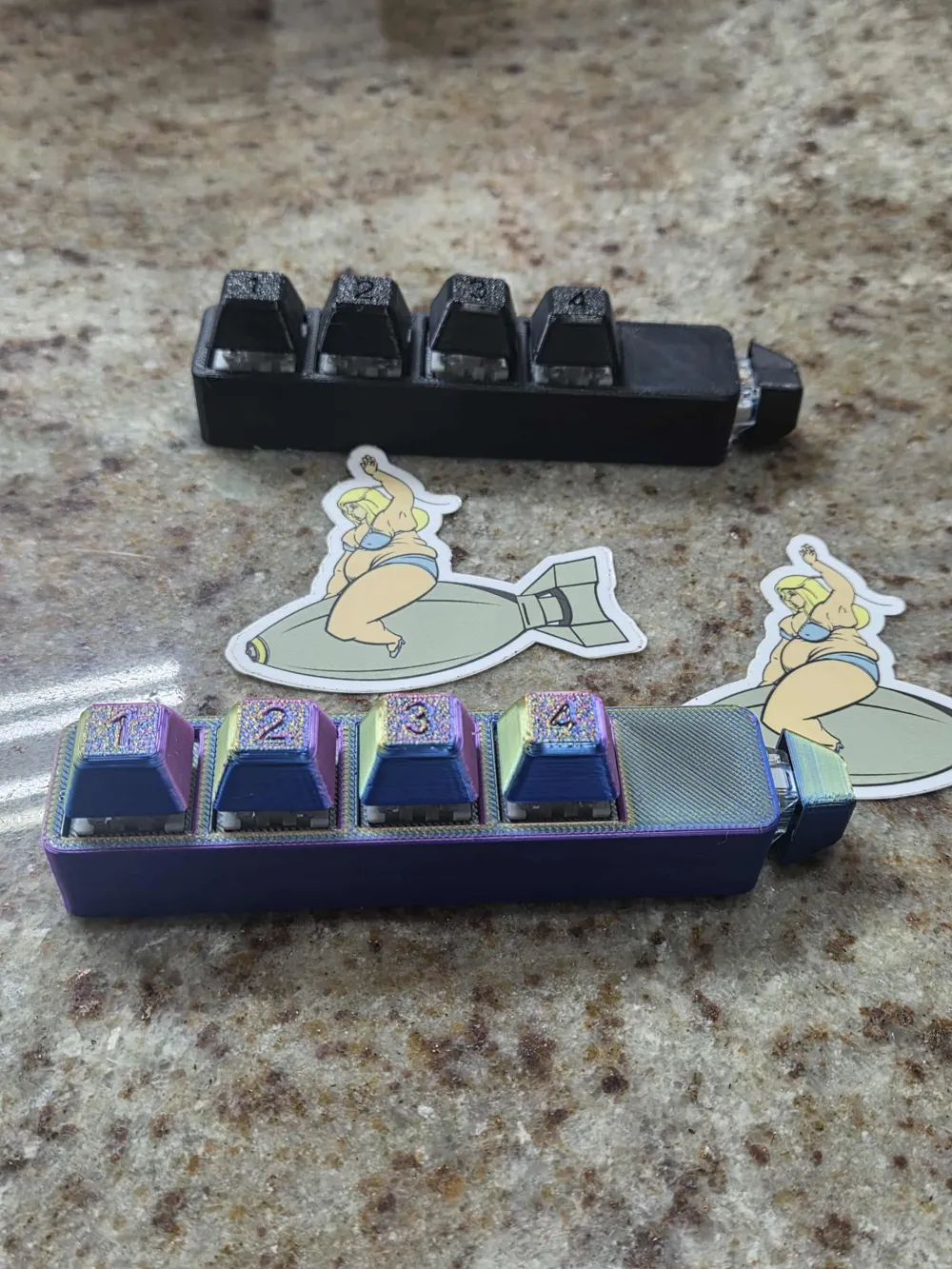 5-Finger Keyboard Clicker Fidget Toy by LinksLabs3D MakerWorld ...