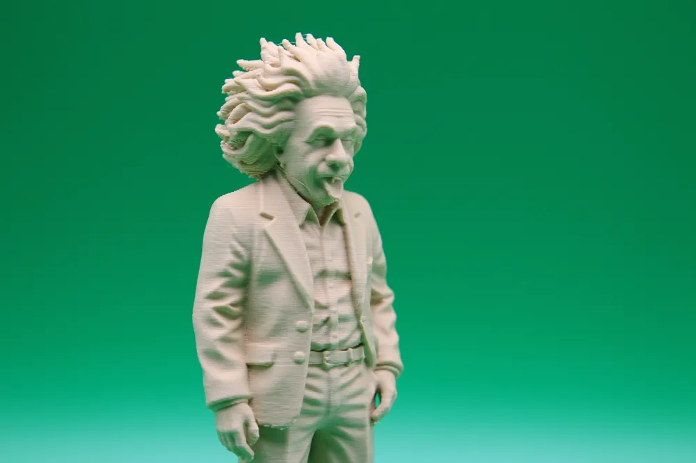 Albert Einstein - Genius Figure - Free 3D Print Model - MakerWorld