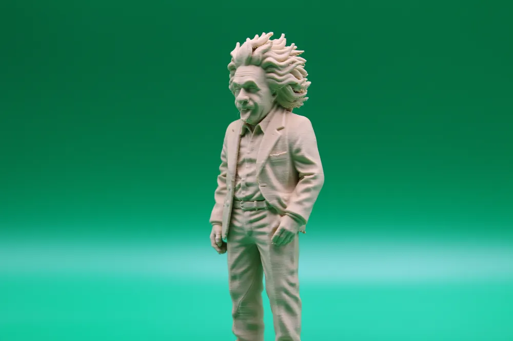Albert Einstein - Genius Figure - Free 3D Print Model - MakerWorld