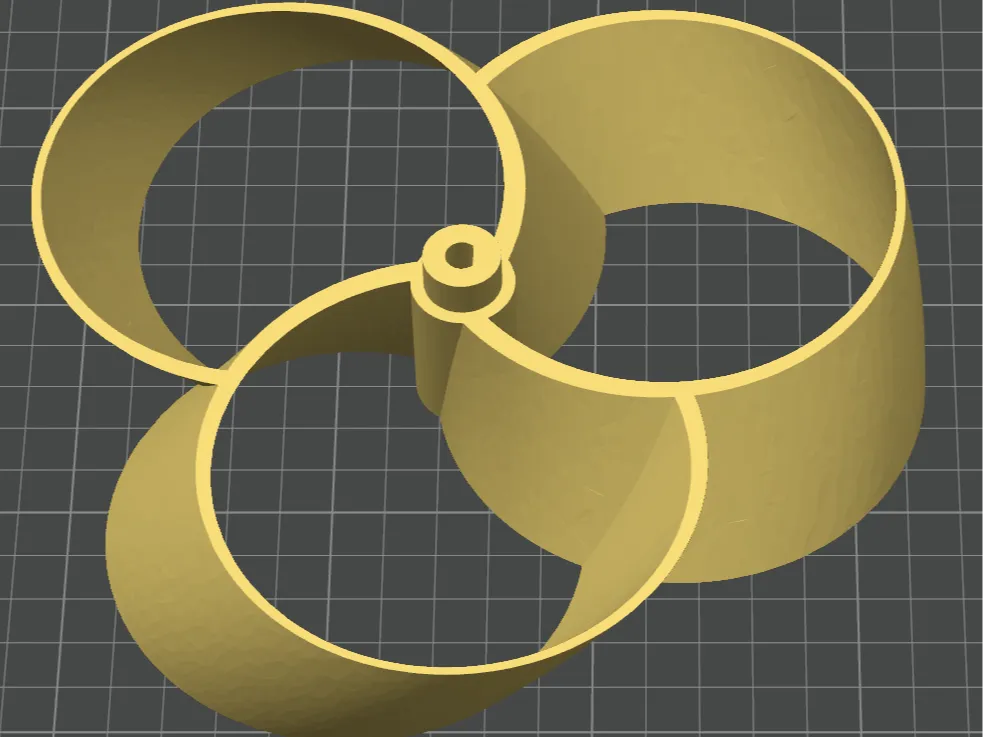 Honeywell toroidal fan blade Remixed by Daquaris MakerWorld: Download ...