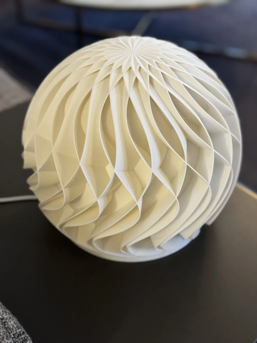 IRIS Spherical Petal Lamp (Ø 220 mm) KIT 001 - Free 3D Print Model ...