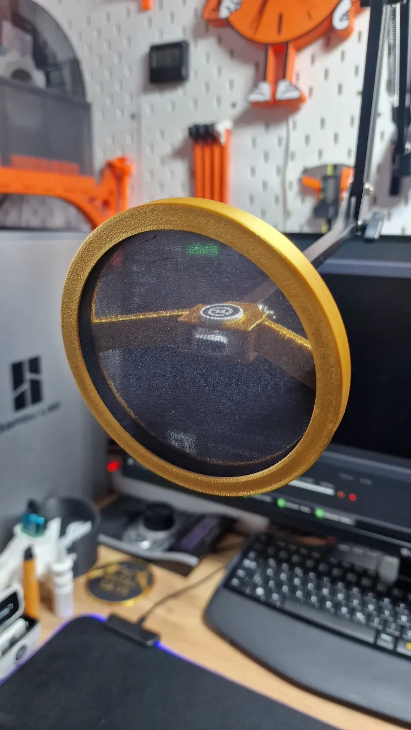 Pop Shield Filter Hollyland Lark M2 Articulating Arm by 3DMetalCave ...