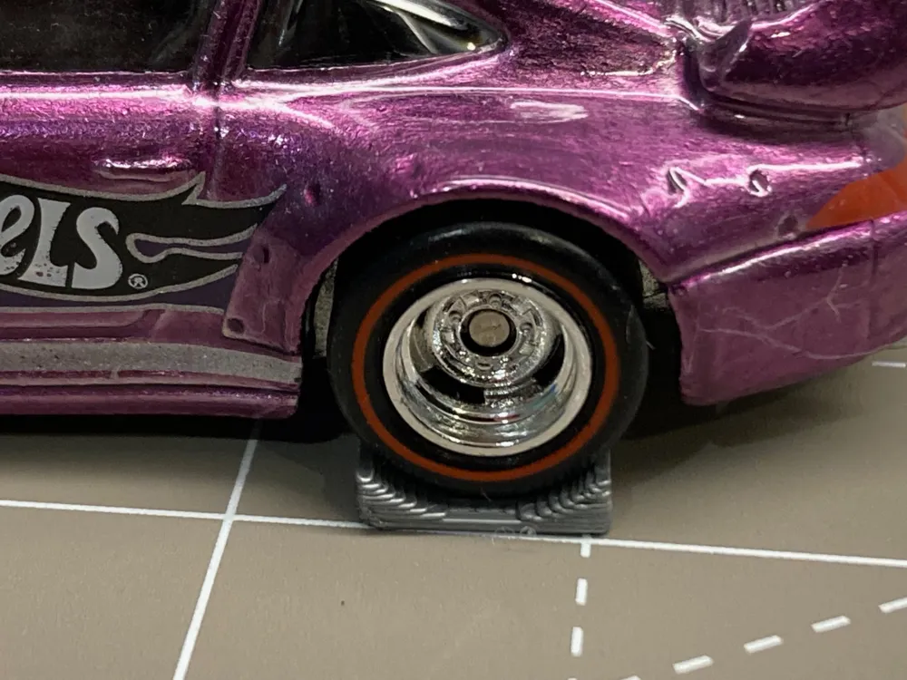 Hot Wheels Diecast 1:64 Scale Wheel Chocks - Free 3D Print Model ...