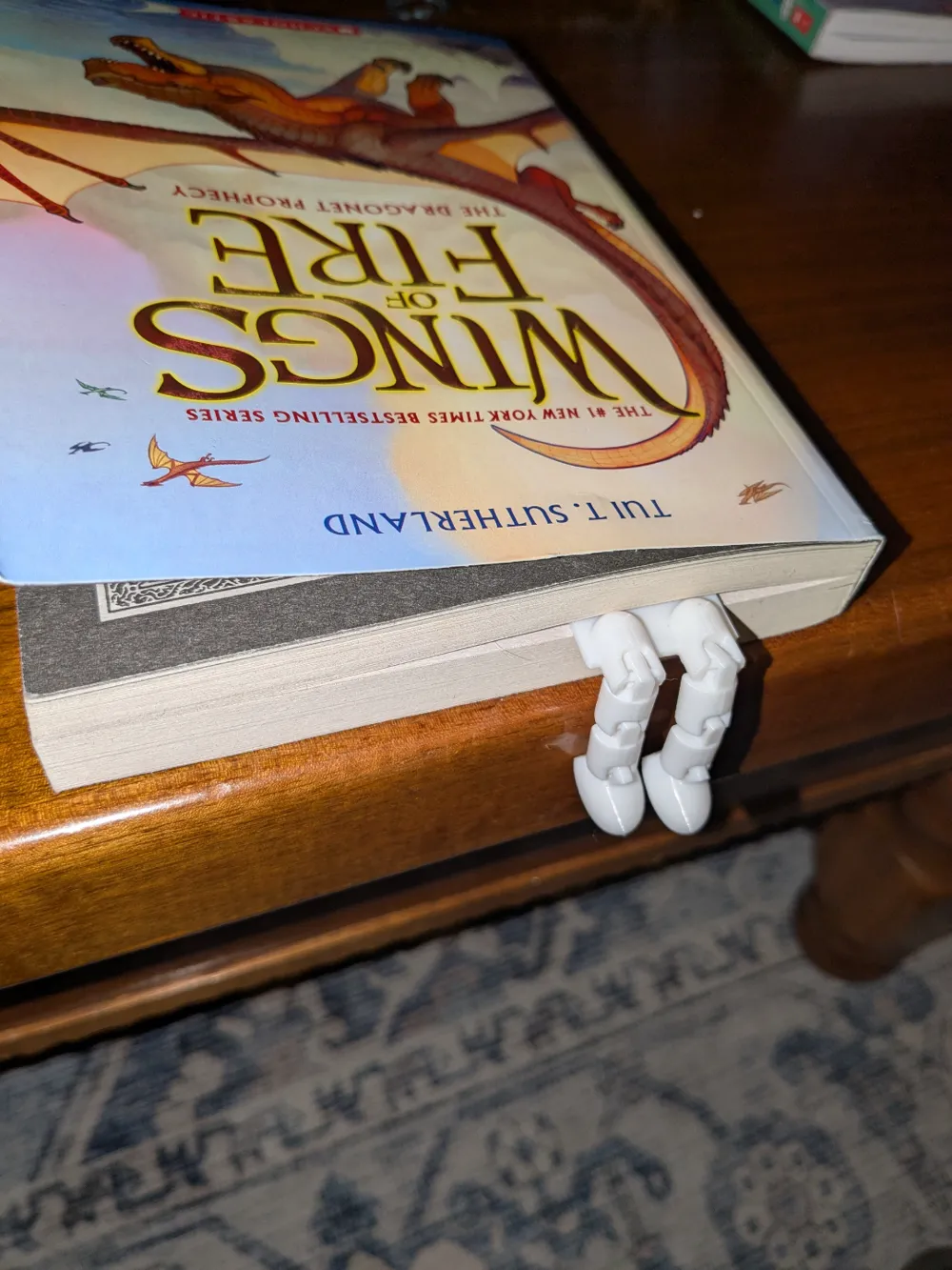 Articulated Leg Bookmark by sbrudz13 MakerWorld: Download Free 3D Models