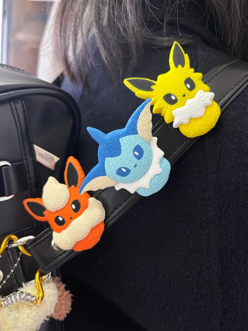 Pokemon Cookie (Eevee Series) Hair Clip/Fridge Magnet - Free 3D Print ...