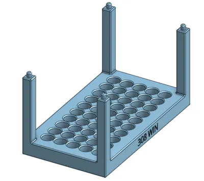 308 win reloading tray by pecplum - MakerWorld