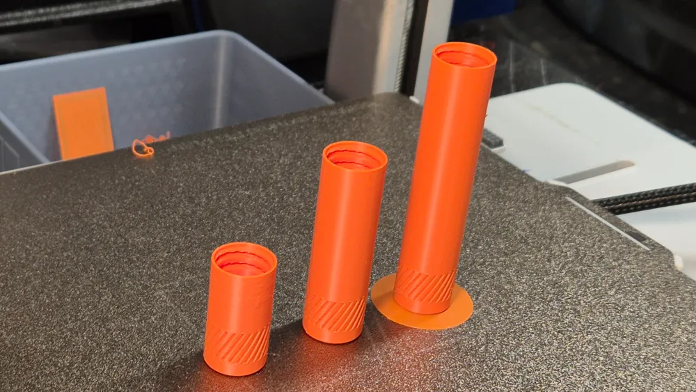 Round Battery Case - CR2 AAA & AA sizes by Dean_Menhennet - MakerWorld