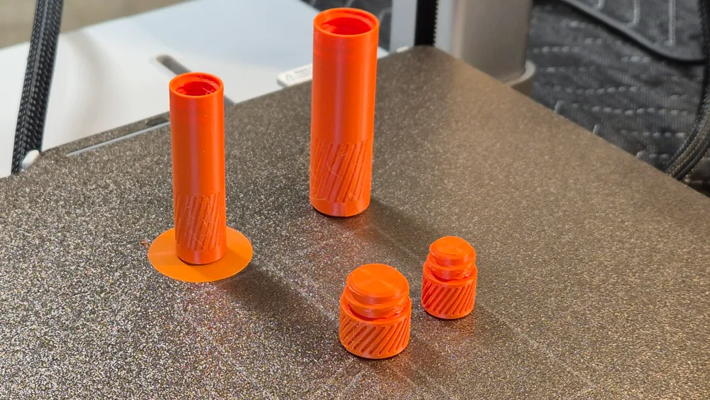 Round Battery Case - CR2 AAA & AA sizes by Dean_Menhennet - MakerWorld