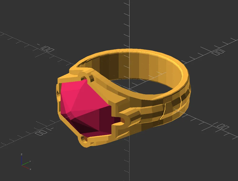 LotR , Rings of Pow... Parametric (WIP) - Free 3D Print Model - MakerWorld