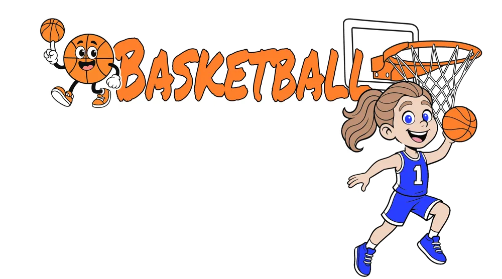 Basketball Door Corner Decor - Girl - Free 3D Print Model - MakerWorld