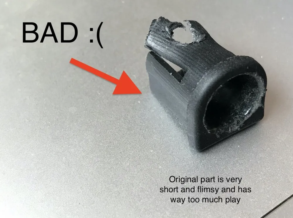 Fix Wobbly Microphone Arm Stand Replacement Sleeve - Free 3D Print ...