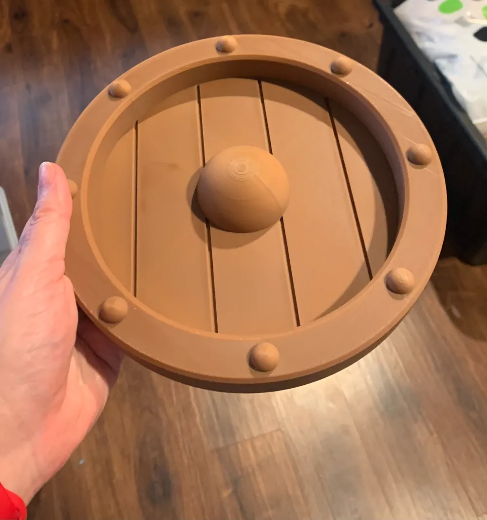 DnD Shield Dice Tray by thatcaddad - MakerWorld