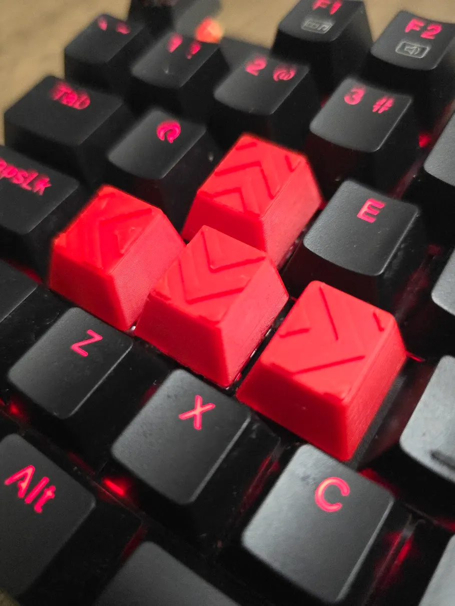 Textured Arrow Keycaps by Akg2n - MakerWorld