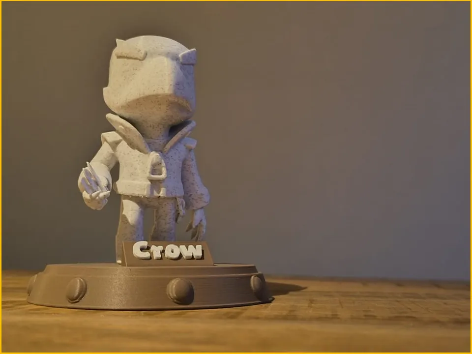 Crow | XL Brawl Stars Figurine (No AMS) by Mike.stl MakerWorld ...