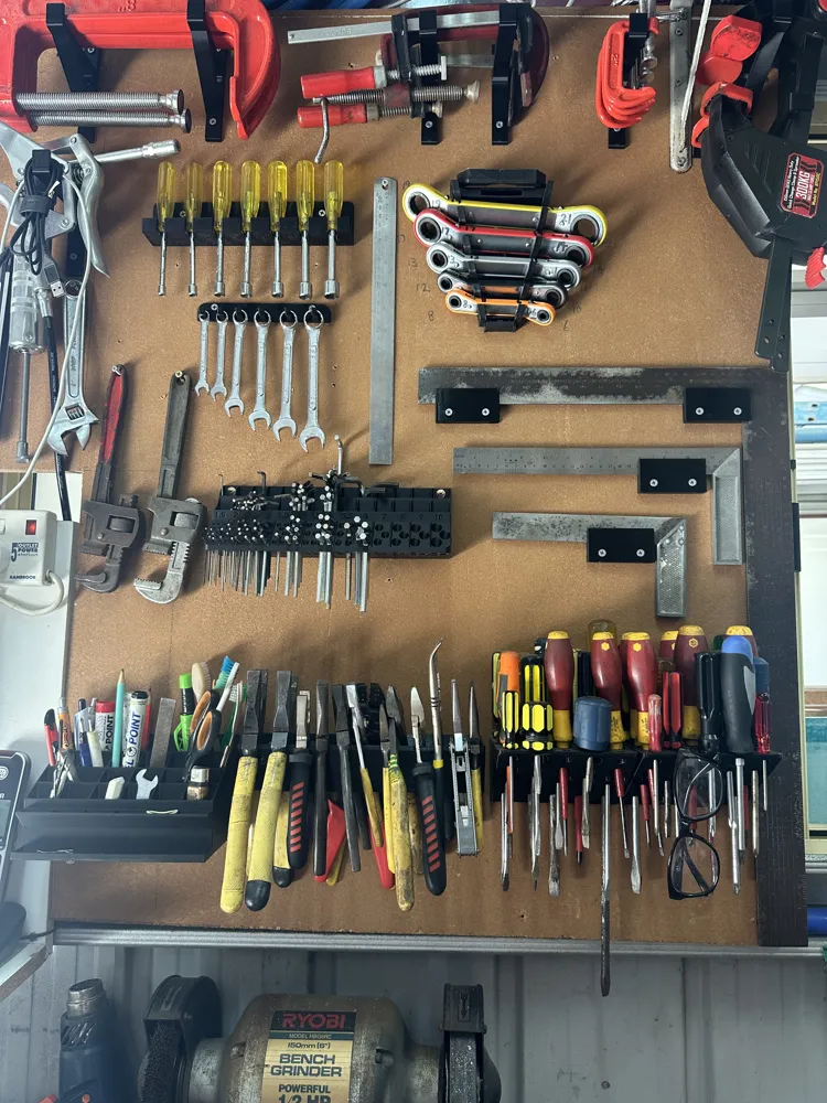 Ultimate Allen Key Hex wrench holder organizer - Free 3D Print Model ...