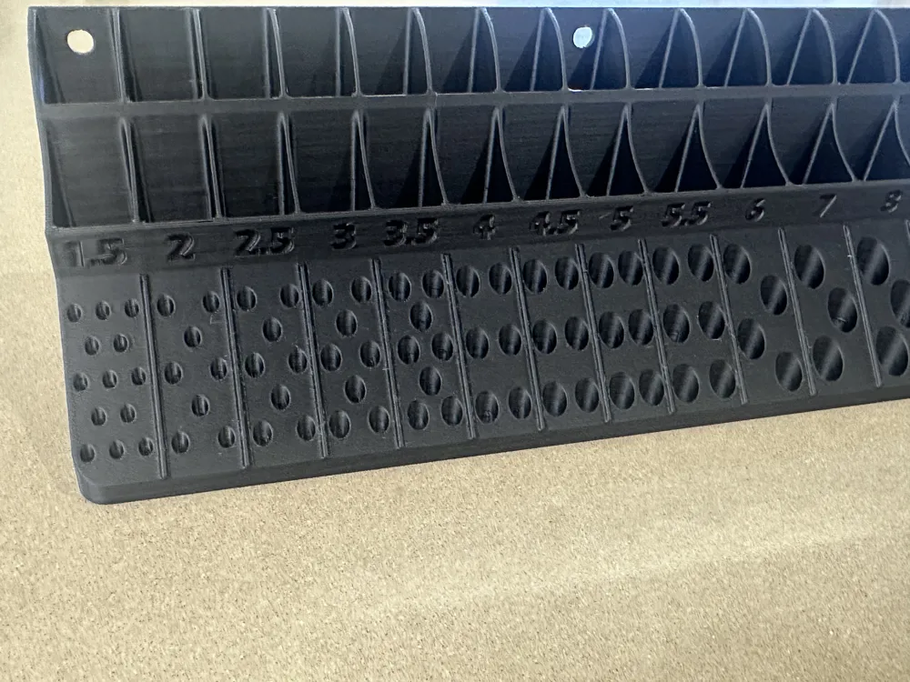 Ultimate Allen Key Hex wrench holder organizer - Free 3D Print Model ...