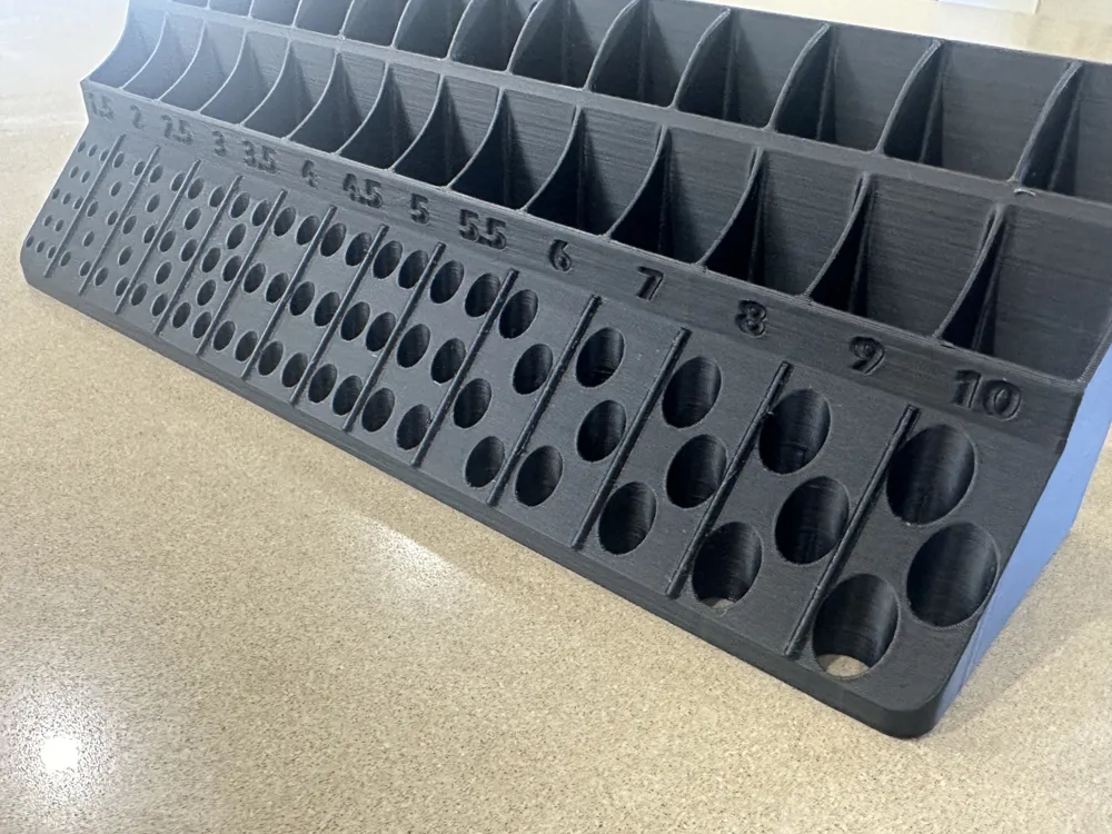 Ultimate Allen Key Hex wrench holder organizer - Free 3D Print Model ...