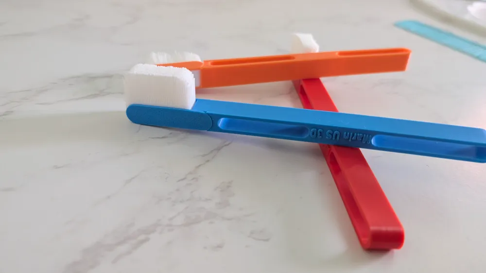Fully Printable Toothbrush - Free 3D Print Model - MakerWorld