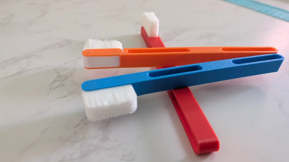 Fully Printable Toothbrush - Free 3D Print Model - MakerWorld