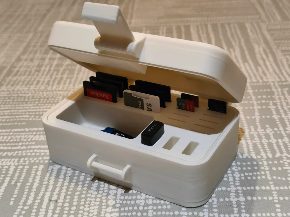 SD card storage box (in place) by Dje - MakerWorld