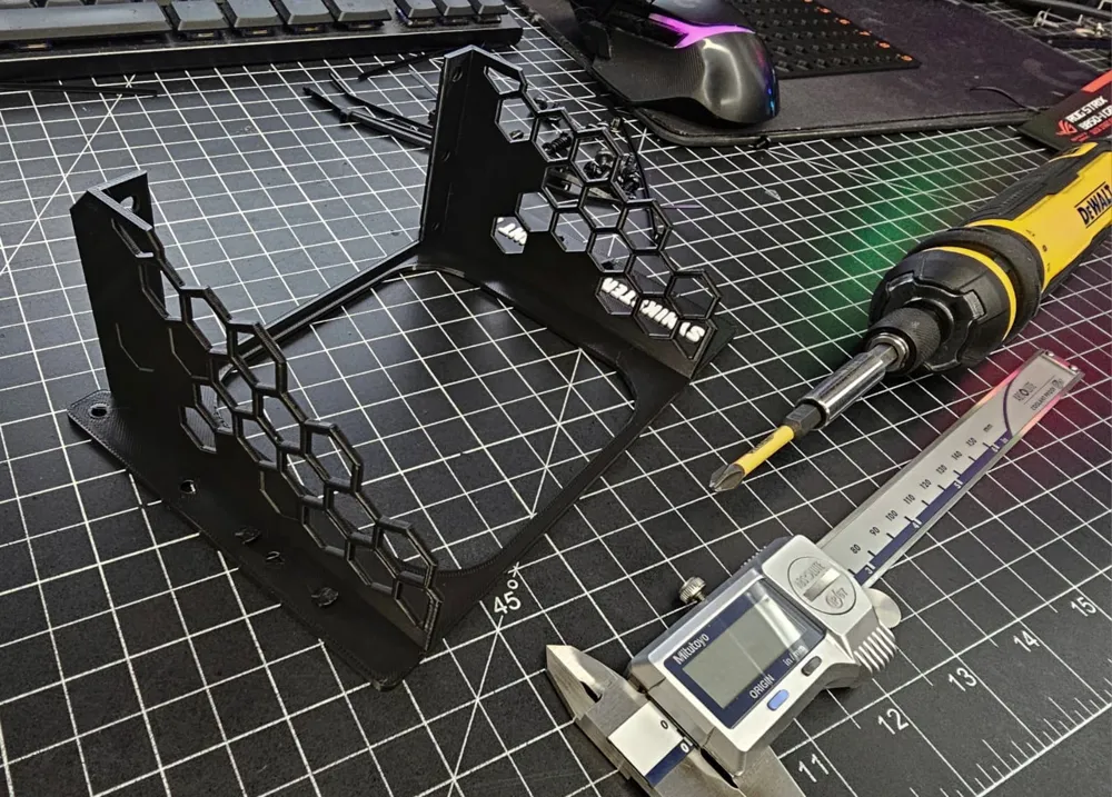v2.0 - Lian Li A3 SFX Power Supply Side Case Mount - Free 3D Print ...