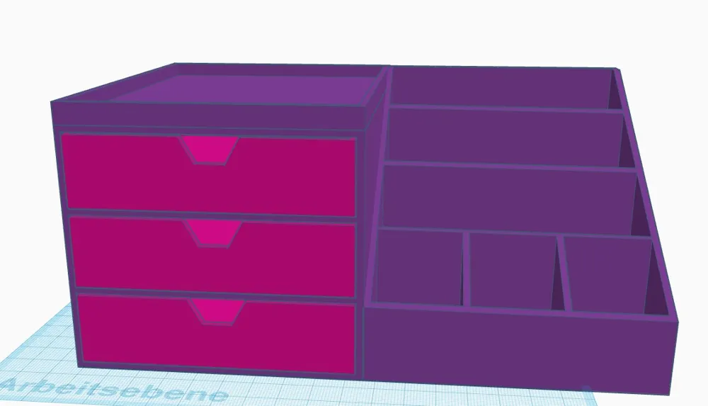 Tisch Organizer/Desktop Organizer by Conchulio - MakerWorld