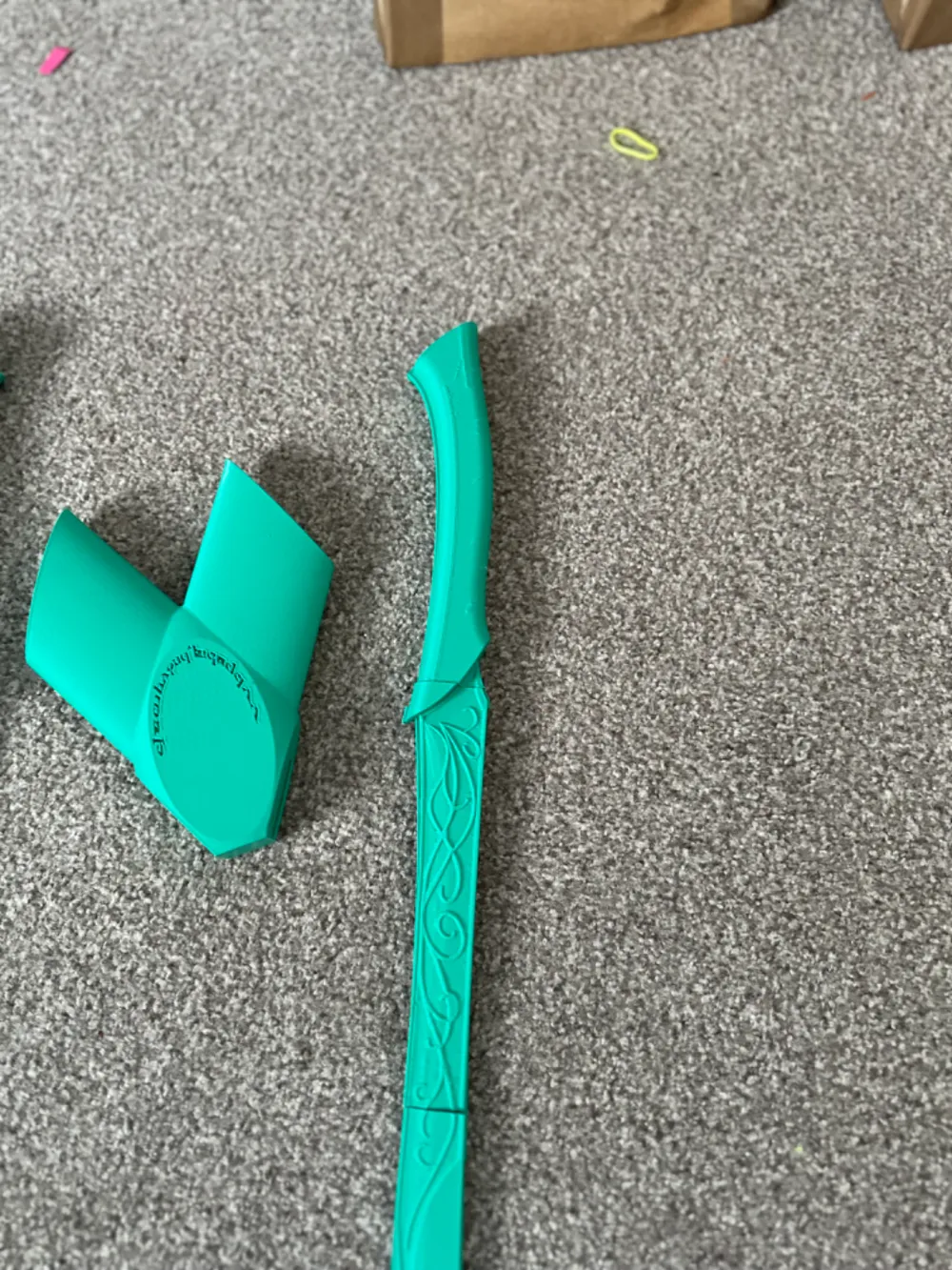 Lord of the Rings Legolas' Swords and Sheath by TAH3DGeek - MakerWorld