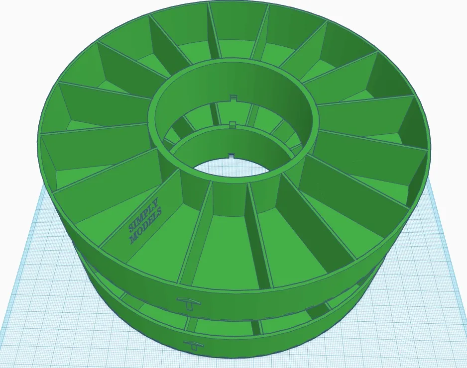 32 Compartment Storage Container - BambuLab re-usable spool Storage ...