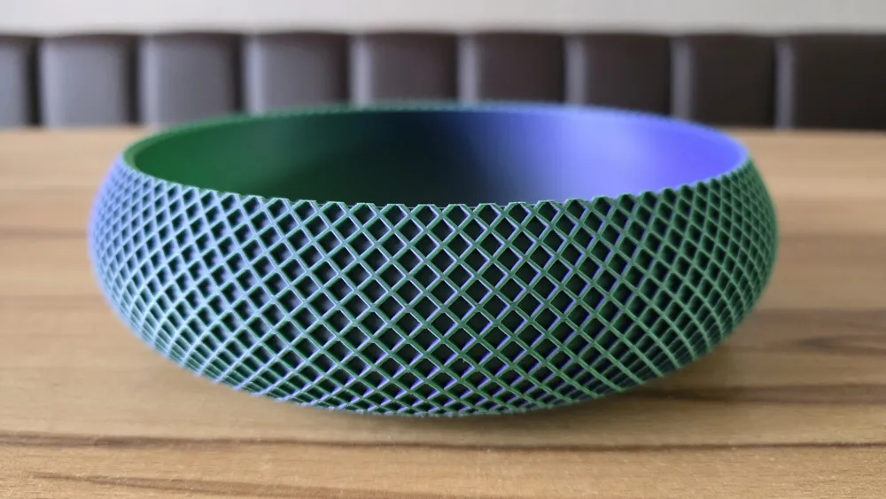 AURA Mesh Bowl - Gitter Schale - Free 3D Print Model - MakerWorld