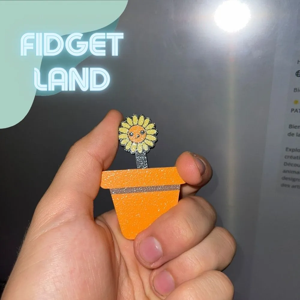 Fidget toys sunflower switch by FidgetLand - MakerWorld