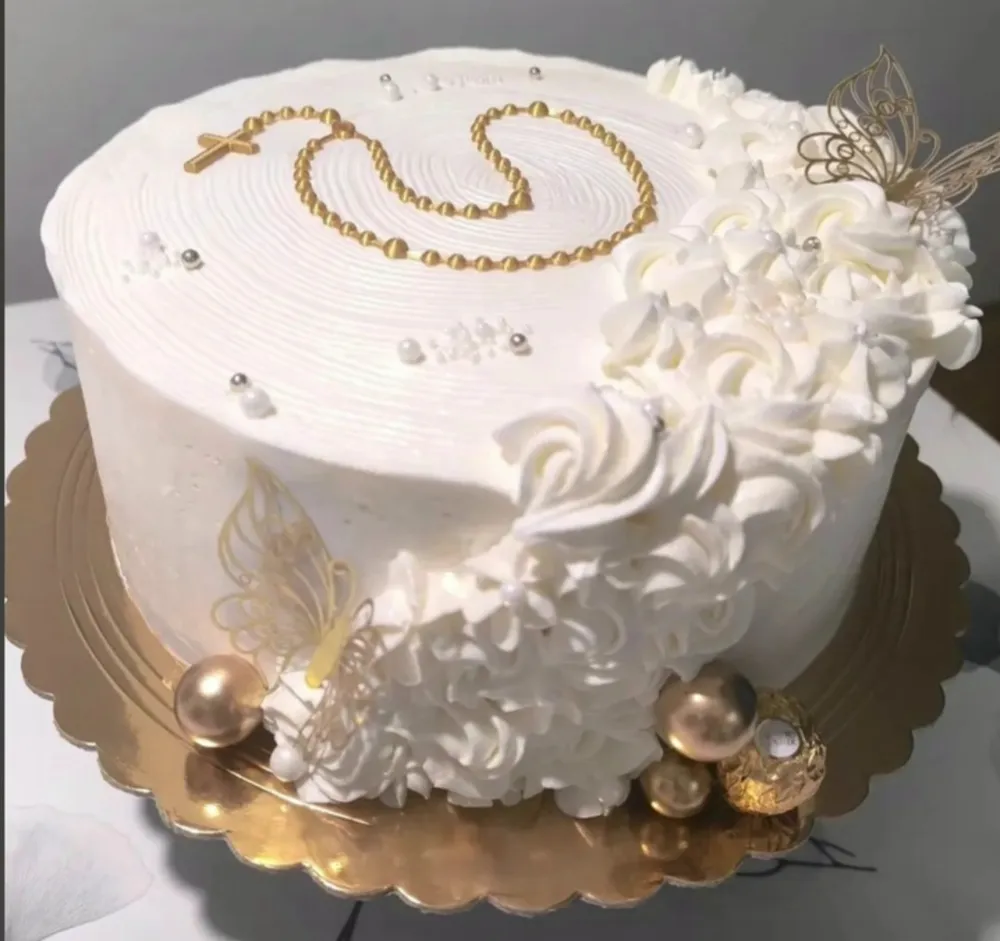 Rosary cake topper (First Holy Communion) - Free 3D Print Model ...
