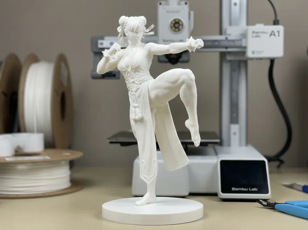 CHUN-LI STREET FIGHTER - Free 3D Print Model - MakerWorld