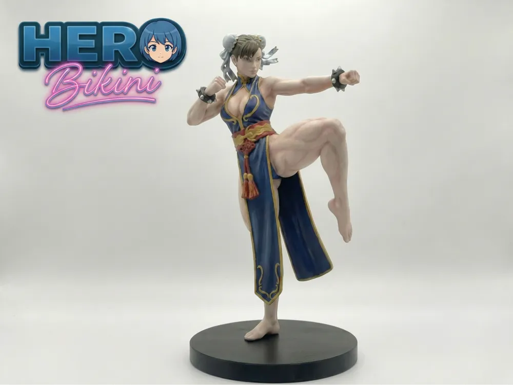 CHUN-LI STREET FIGHTER - Free 3D Print Model - MakerWorld