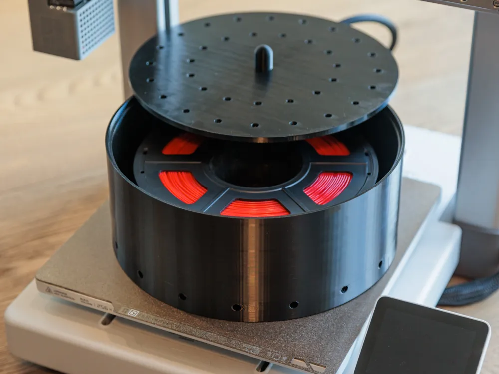 Heated Bed Filament/Silica Dryer (v2) by Hatch Prints MakerWorld ...