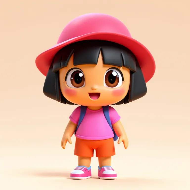 Dora The Explorer by user_811544982 MakerWorld: Download Free 3D Models