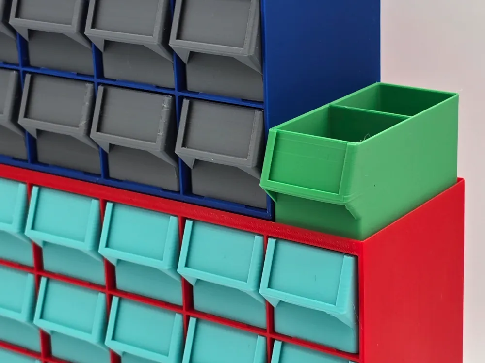 Screwfinity Unit Large (2U) Gridfinity Organizer by ZombieHedgehog ...