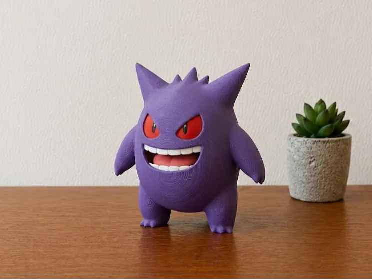 Gengar Color - Free 3D Print Model - MakerWorld