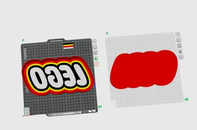 Brick Building Block Lightbox LED Lamp by braga3dprint - MakerWorld