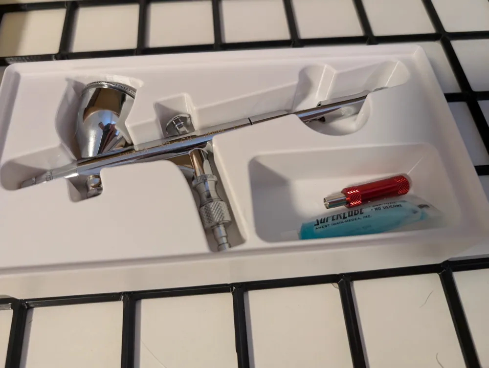 Iwata HP-CH Airbrush Gridfinity Holder by Paradox - MakerWorld