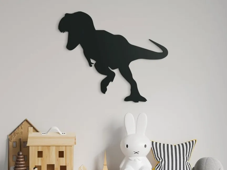 Tyrannosaurus Rex Kids Wall Sticker - Free 3D Print Model - MakerWorld