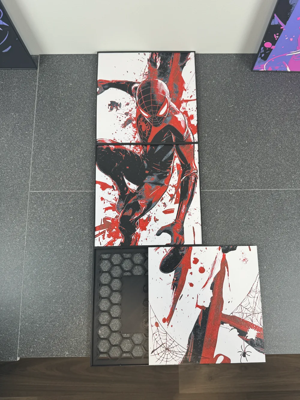 Miles Morales - 3 Panel Hueforge - 600x200 by Canadian Gamer - MakerWorld