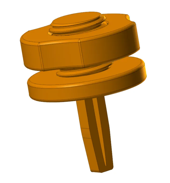 Honey Comb Laser Bed Standoff Pin by ACoulas - MakerWorld