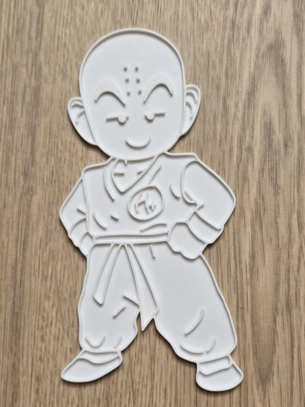 Krillin Dragon Ball Z Coloring Craft by Merilno3D MakerWorld: Download ...
