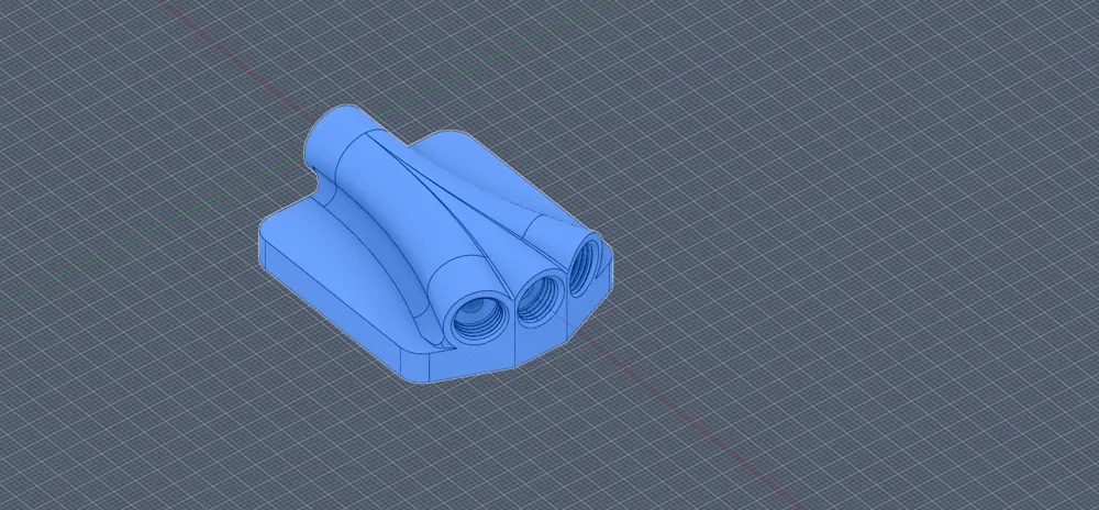 3 way splitter Remixed by smittyrn - MakerWorld