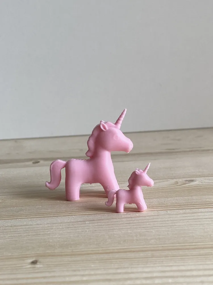 Mini Unicorn - MakerWorld 3D Model | 3Drop