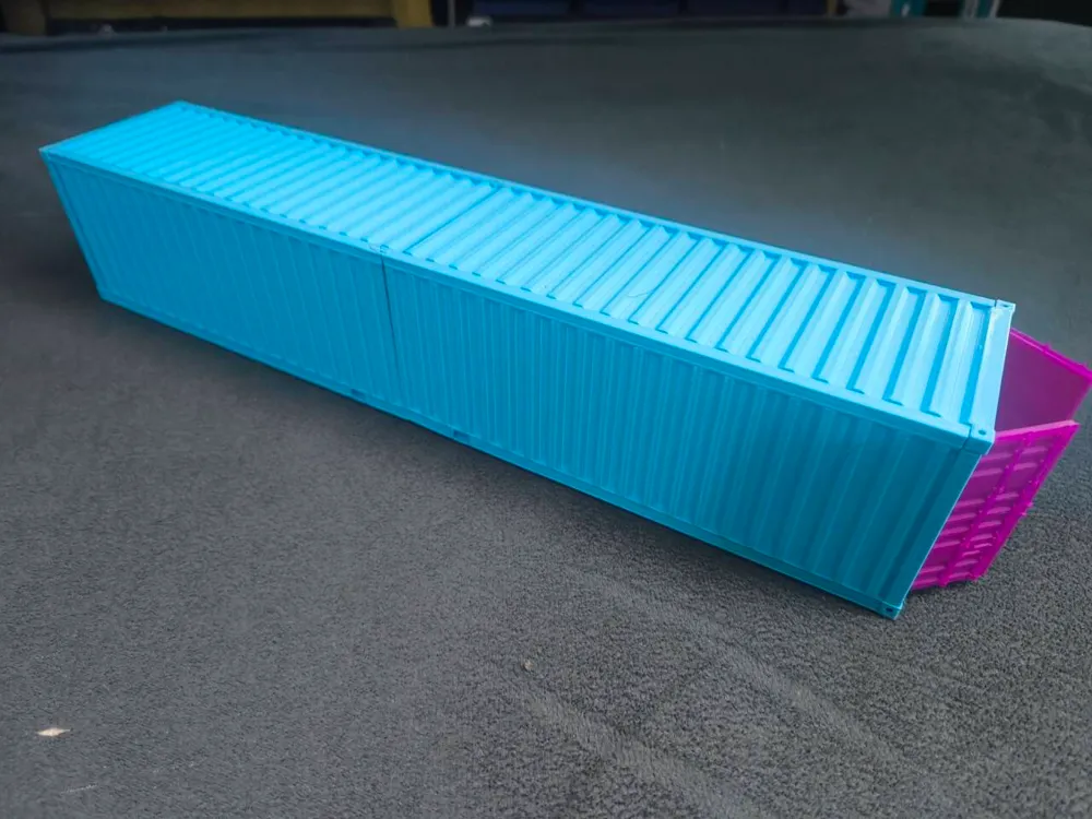 Shipping Container (80x80x400） - Free 3D Print Model - MakerWorld
